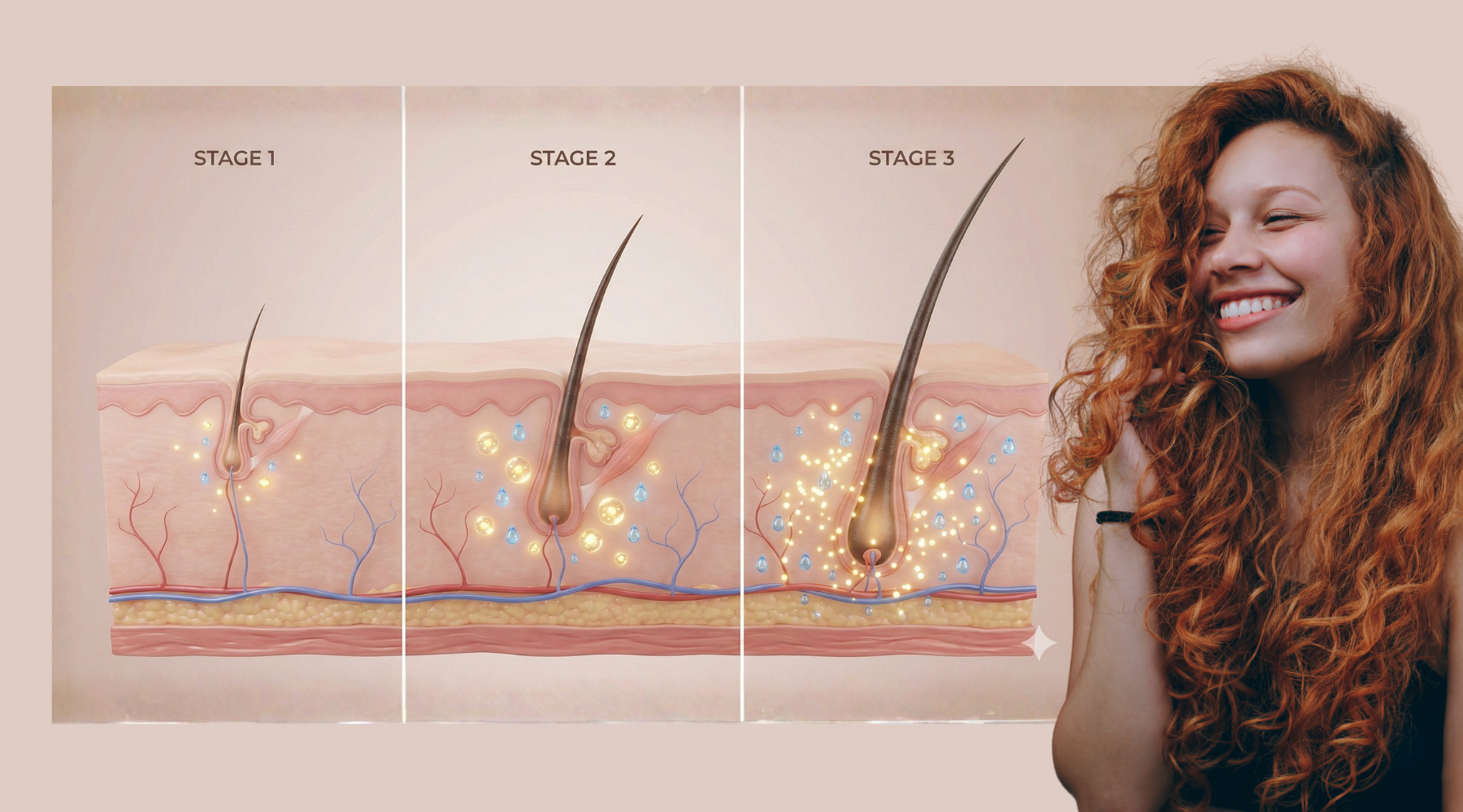 Wondering How Fast Your Hair Can Grow? Here is Real Science. – Dermishop