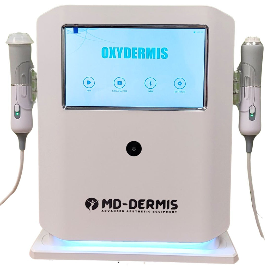 Oxydermis Skin Analyzer, Oxy Pods, RF, Ultrasound Facial Machine ...
